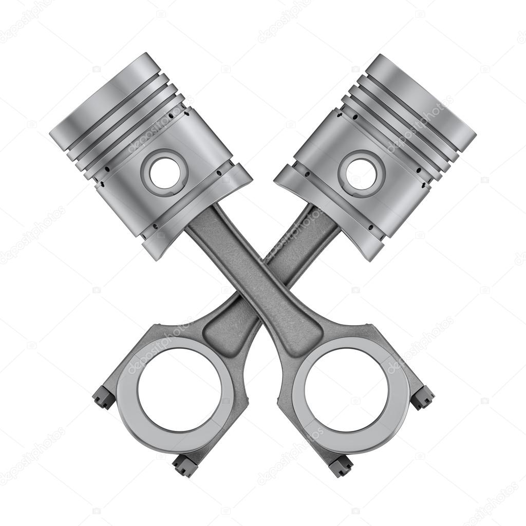 Piston isolated on white backgound Stock Photo by ©gearstd 46671603