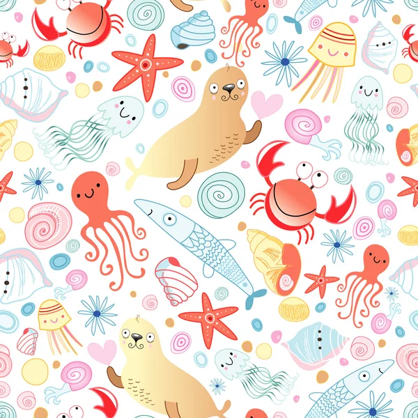 Texture of marine life Stock Illustration by ©tanor #5430418