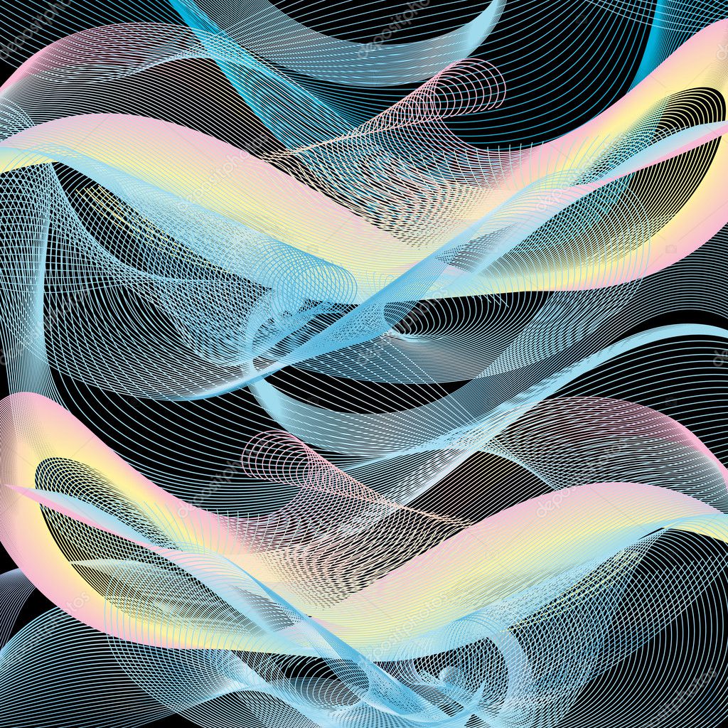 Abstract wave background — Stock Vector © tanor #36125641