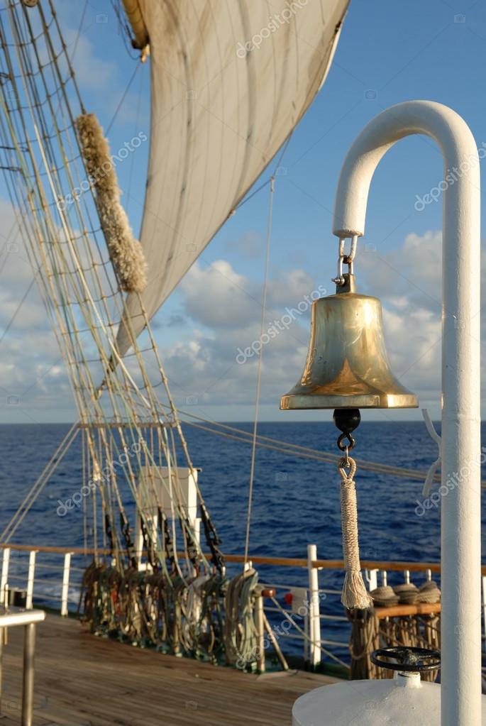 Sail and marine ship bell Stock Photo by ©alvov1 13600542