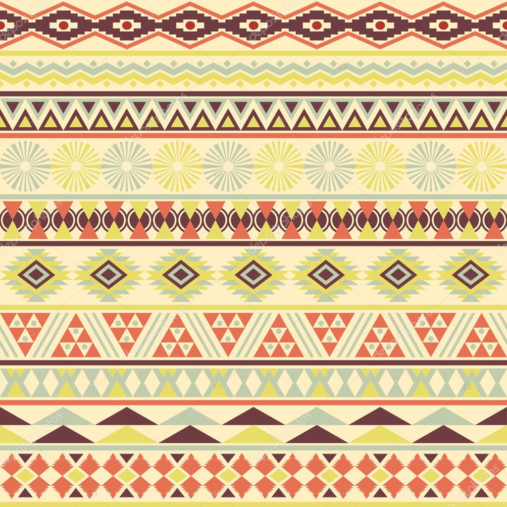 Tribal striped seamless pattern. Stock Vector Image by ©Viktory_S #26279395