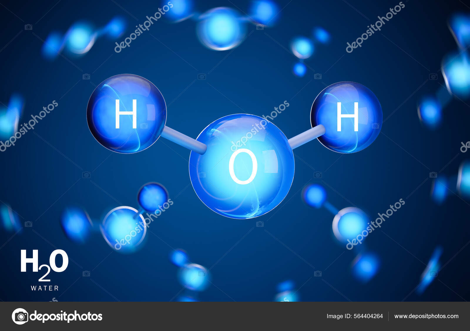 Water Molecule Wallpaper