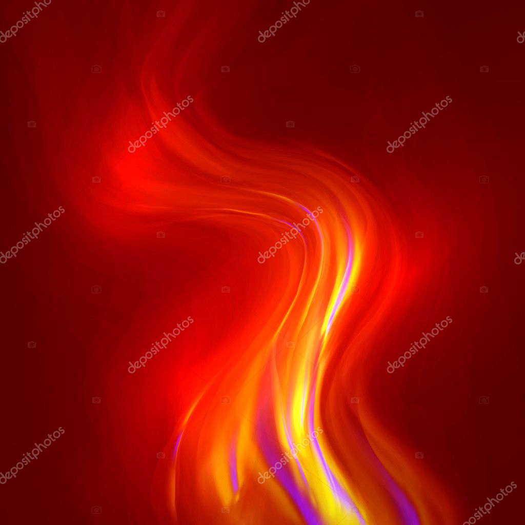 Abstract magical flame illustration Stock Vector Image by ©majcot #31441499