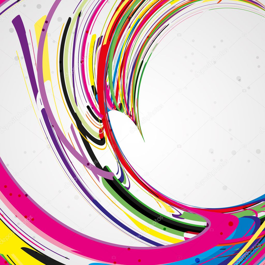 Colorful lines background Stock Vector Image by ©majcot #41250983