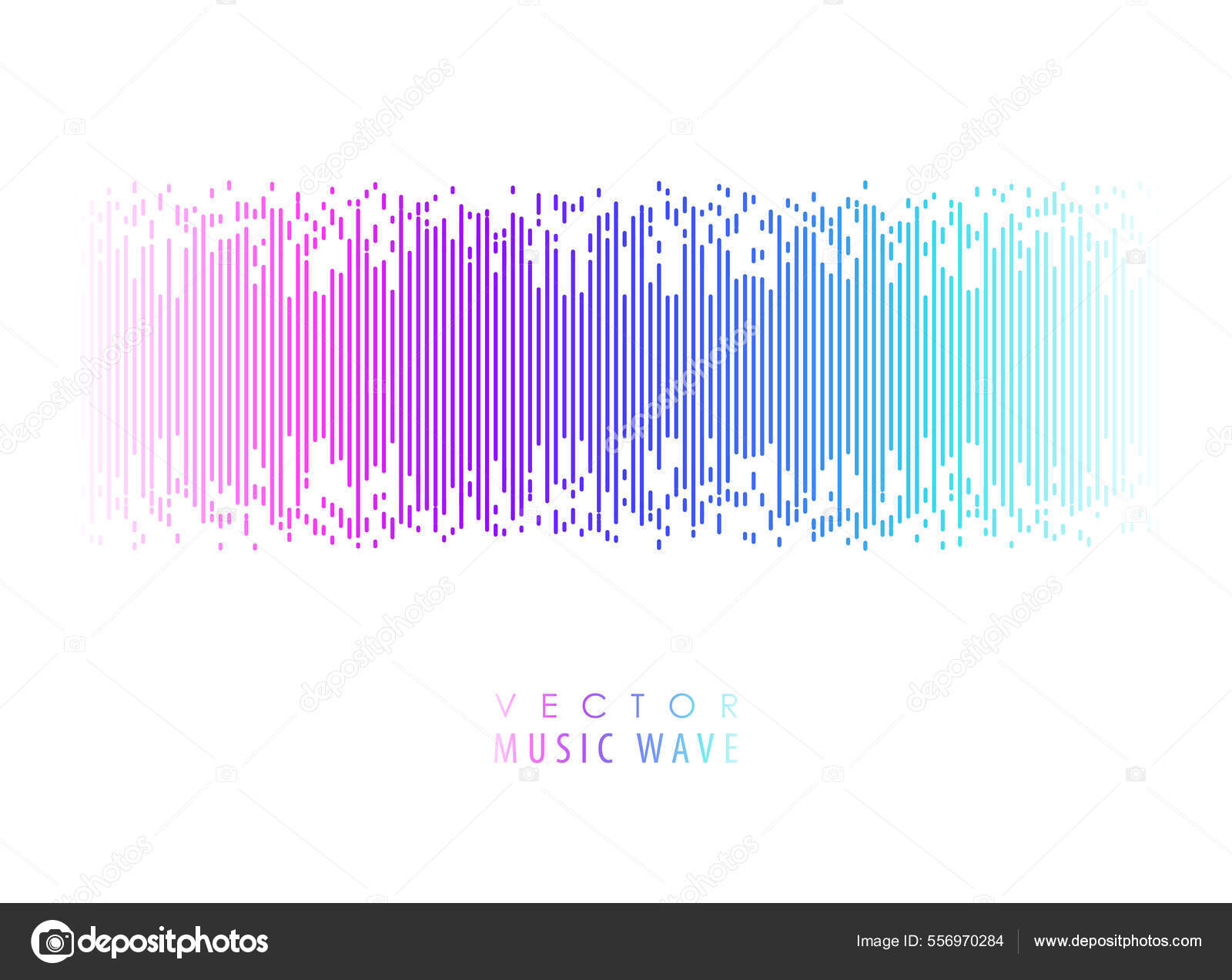 Sound Wave Poster Abstract Waves Particles Graphic Concept Your Design ...