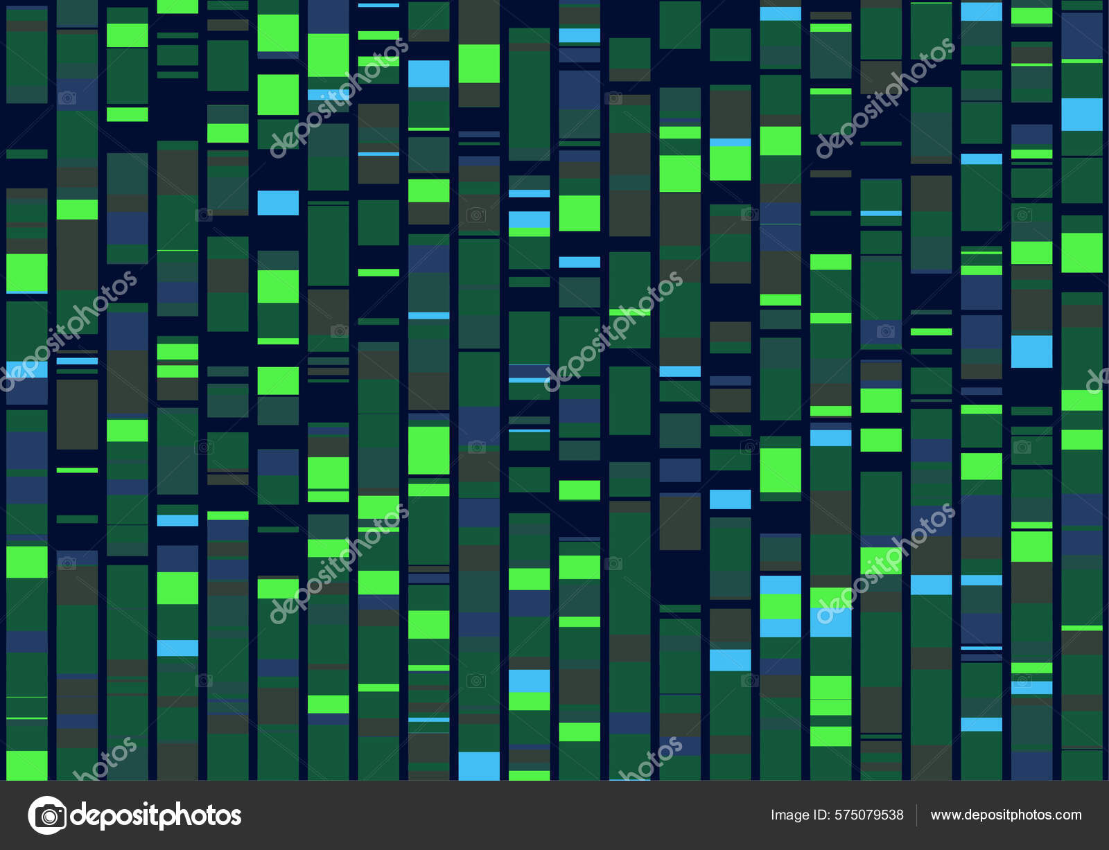 Dna Genomic Test Genome Map Big Data Visualization Abstract ...