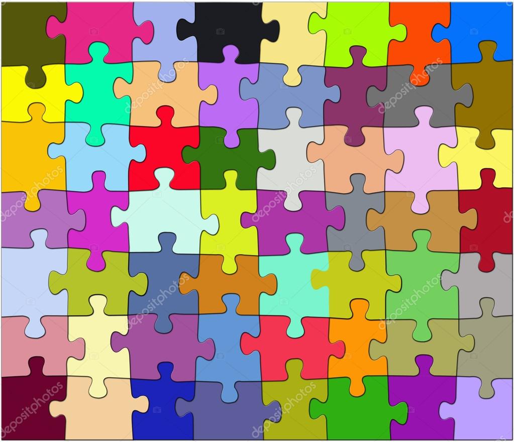 Rompecabezas de colores — Foto de Stock #41396839 — Depositphotos