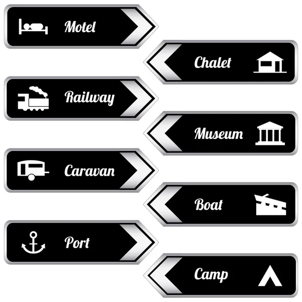 Tourist locations icon set Stock Vector Image by ©place4design #26606929