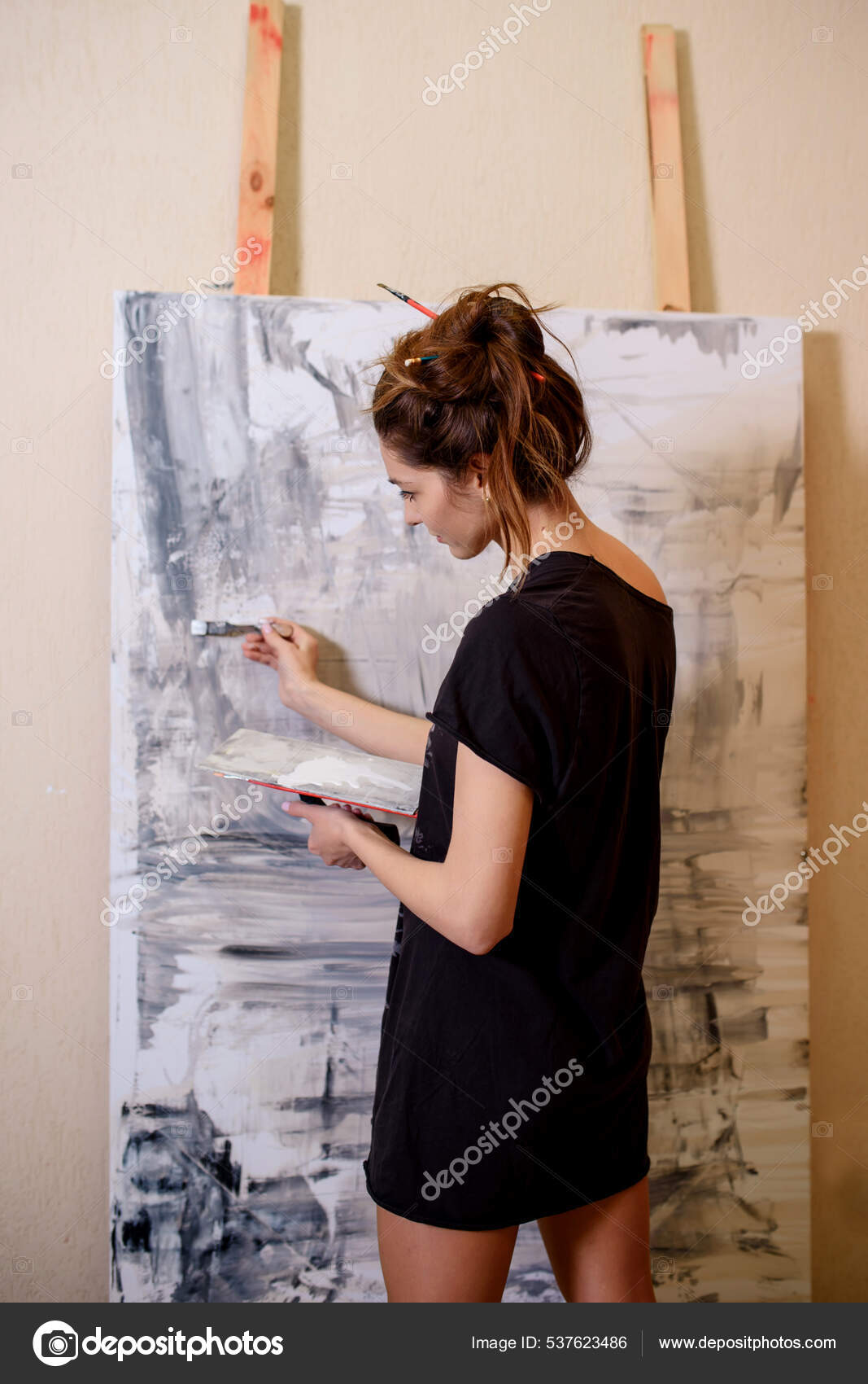 Womans Back Painting