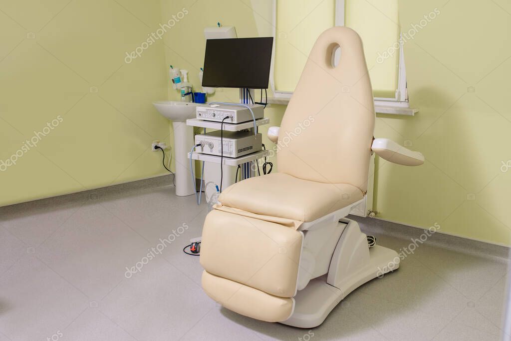 Gabinete endoscópico otorrinolaringólogo. Nuevo equipo de estación de ...