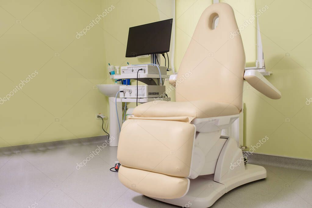 Gabinete endoscópico otorrinolaringólogo. Nuevo equipo de estación de ...