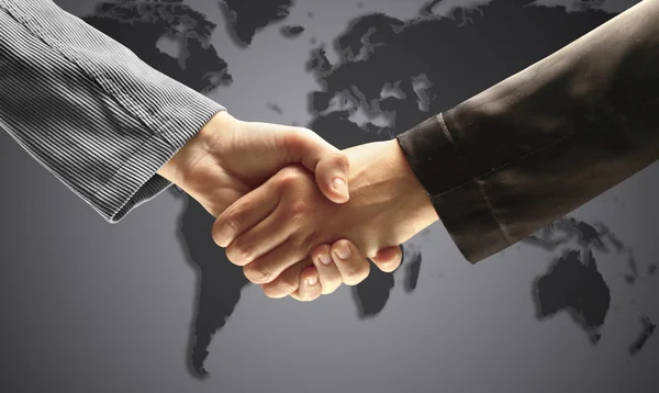Handshake of two business — Stock Photo © peshkova #8505353