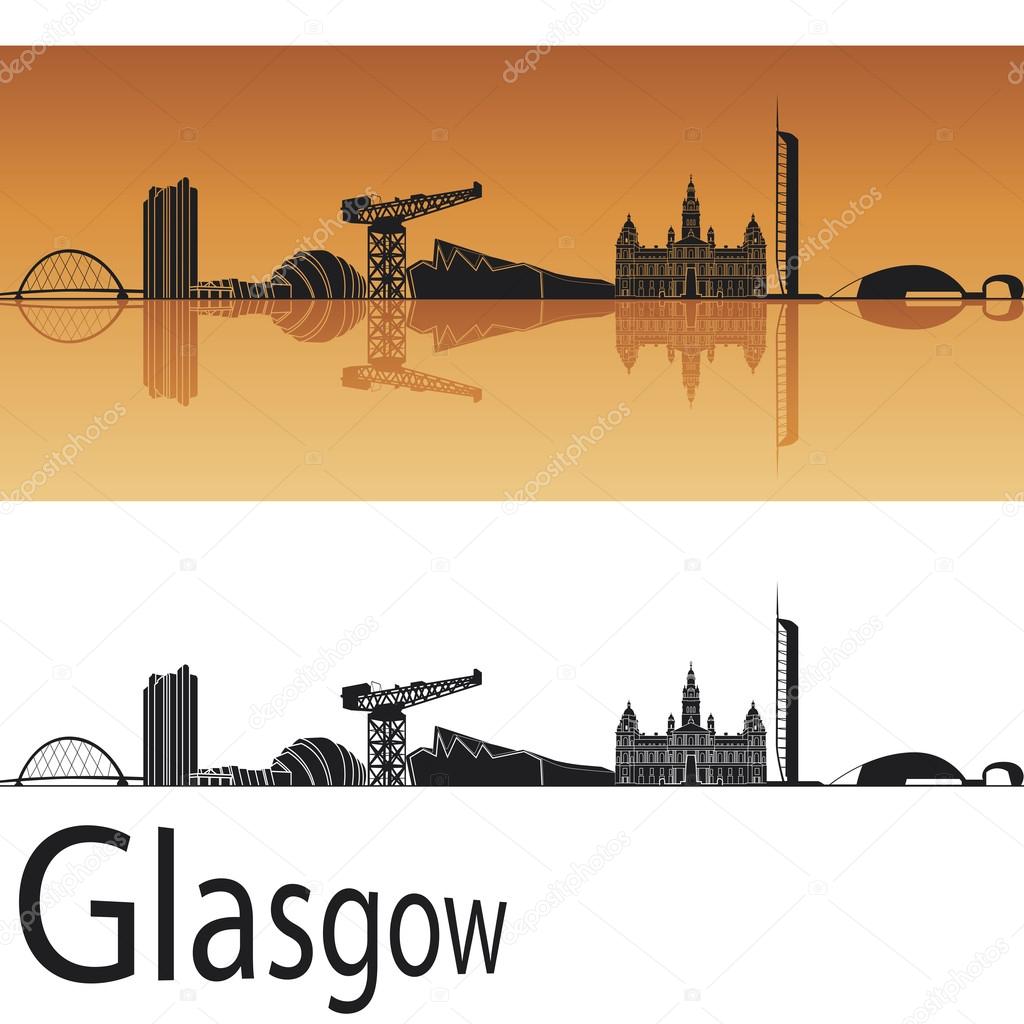 Glasgow skyline Stock Vector Image by ©paulrommer #12358763