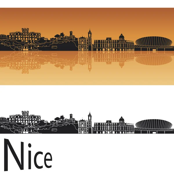 Nice france skyline Vector Art Stock Images | Depositphotos