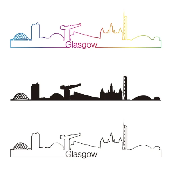 ᐈ Glasgow map stock vectors, Royalty Free glasgow illustrations ...