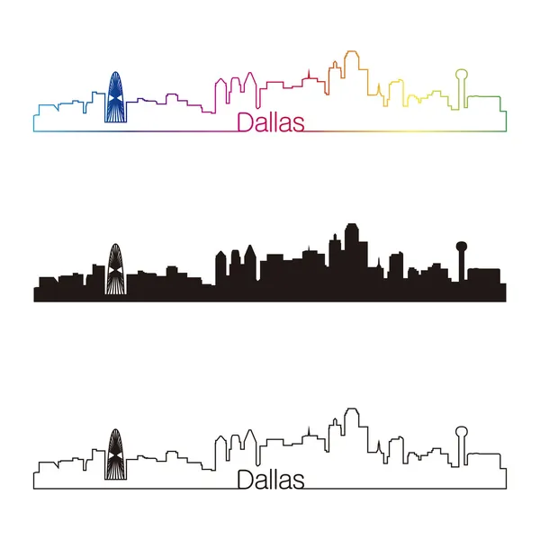 Dallas skyline Vector Art Stock Images | Depositphotos