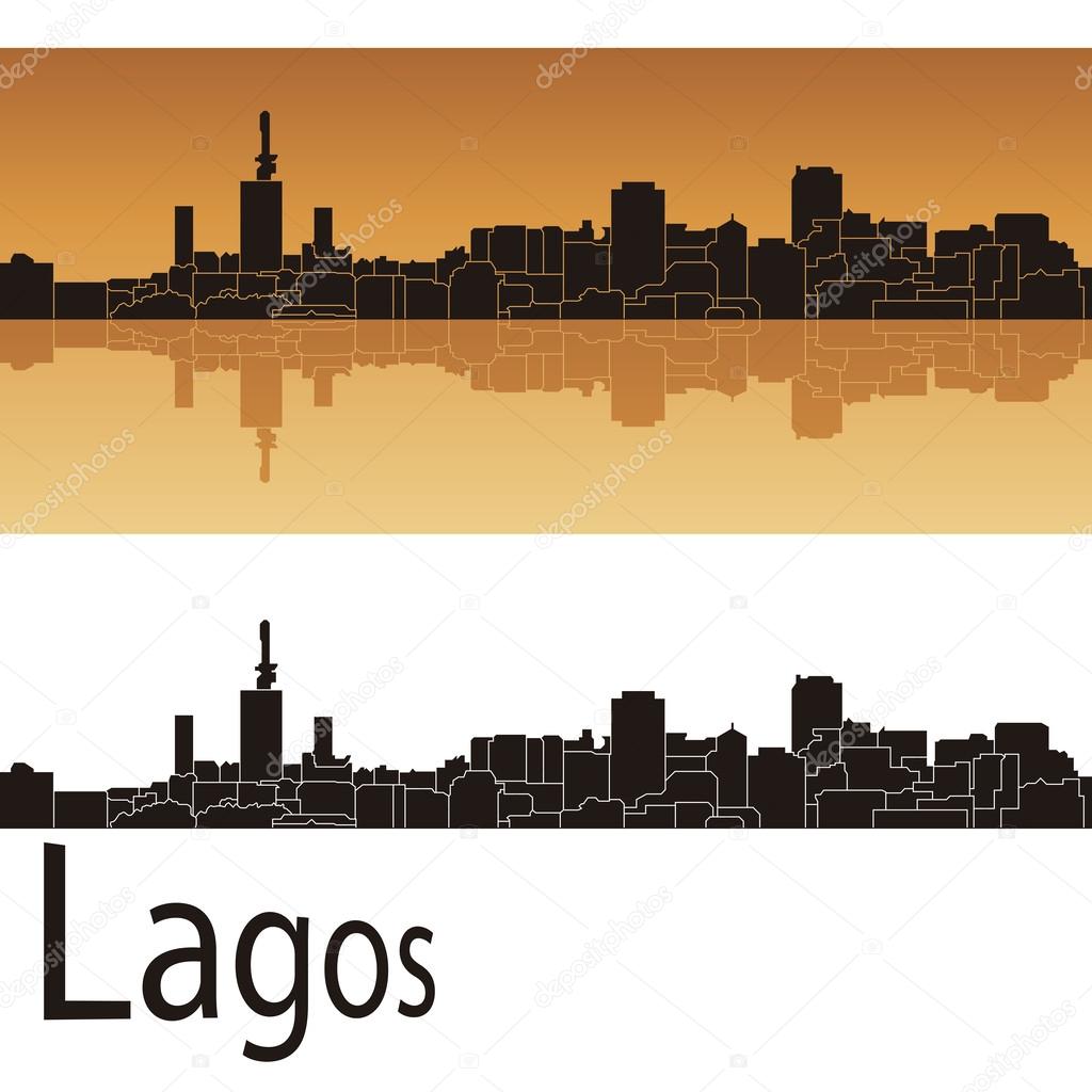 Lagos skyline Stock Vector Image by ©paulrommer #51295929