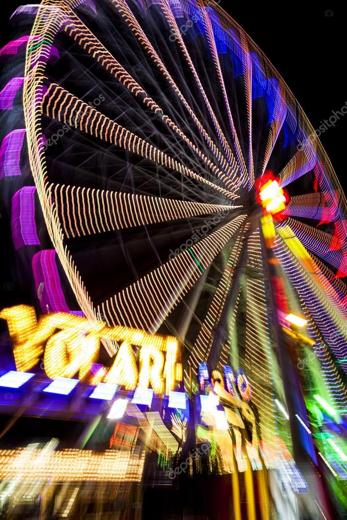 Abstract Ferris Wheel