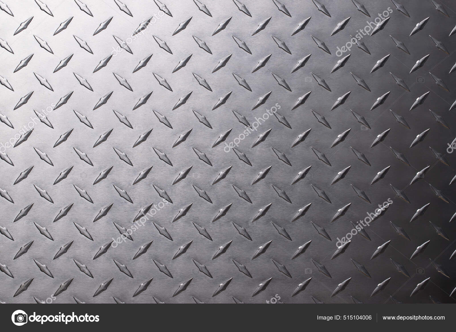 Diamond Metal Texture Reflective Steel Plate Background Stock Photo by ...