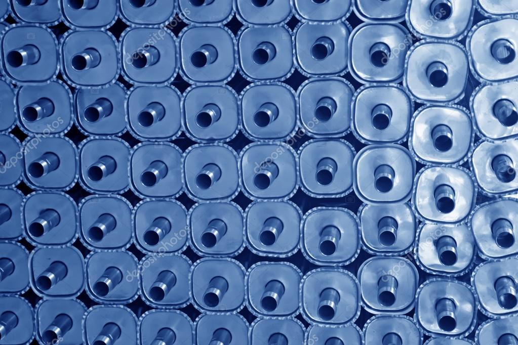 Solar water heater parts — Stock Photo © lnzyx #24630561