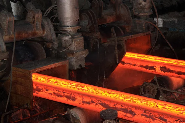 High temperature steel ingots — Stock Photo © lnzyx #43334635