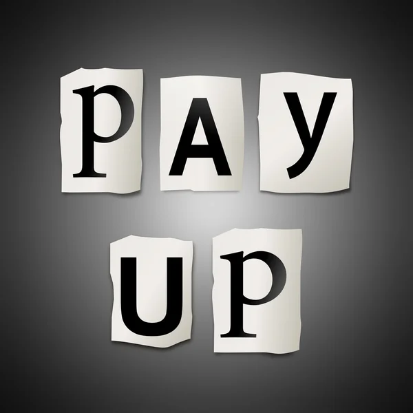 Pay up. — Stock Photo © 72soul #20121633