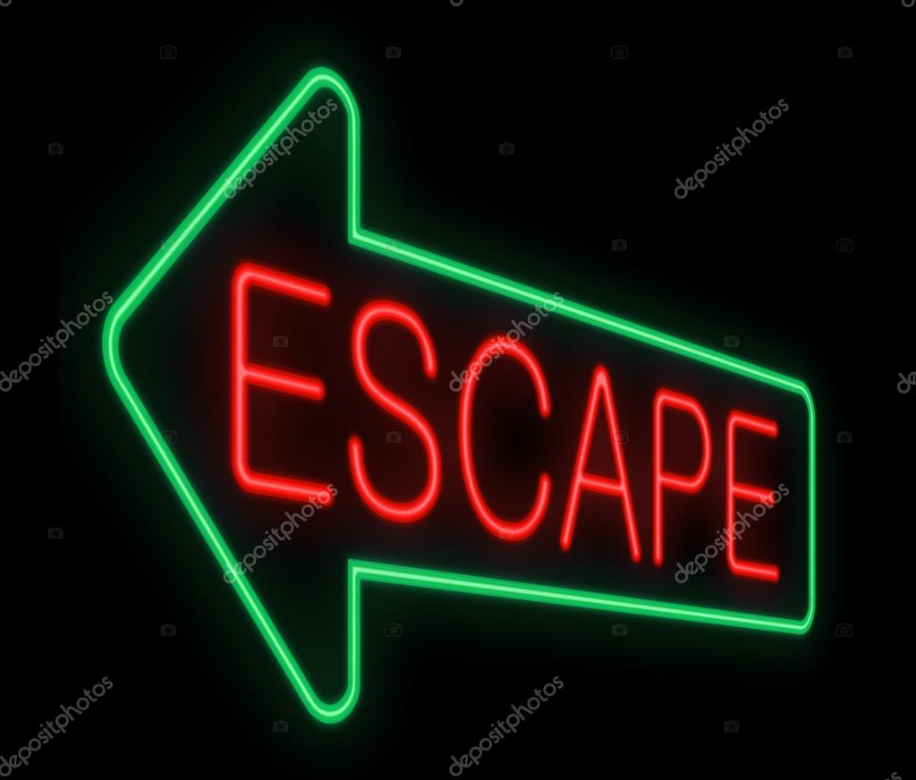 Escape sign. — Stock Photo © 72soul #21504415