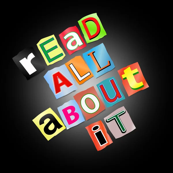 Read all about it Stock Photos, Royalty Free Read all about it Images ...