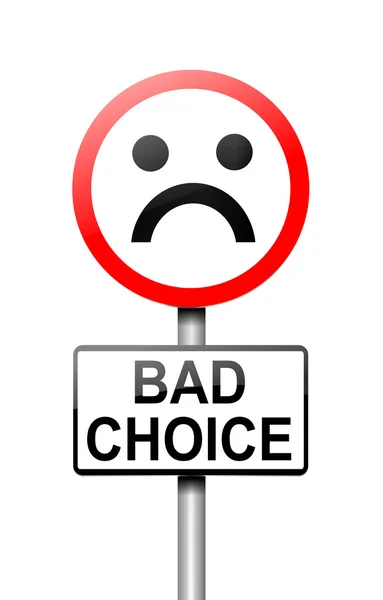 Bad choice Stock Photos, Royalty Free Bad choice Images | Depositphotos