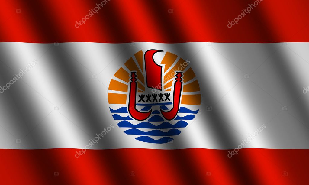 The French polynesia flag — Stock Photo © TpaBMa2 #13536477