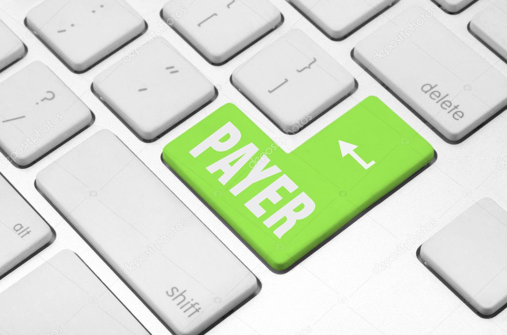 Payer key on the computer keyboard Stock Photo by ©TpaBMa2 26885625