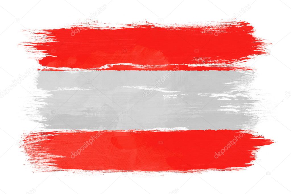The Austrian flag Stock Illustration by ©TpaBMa2 #40818321