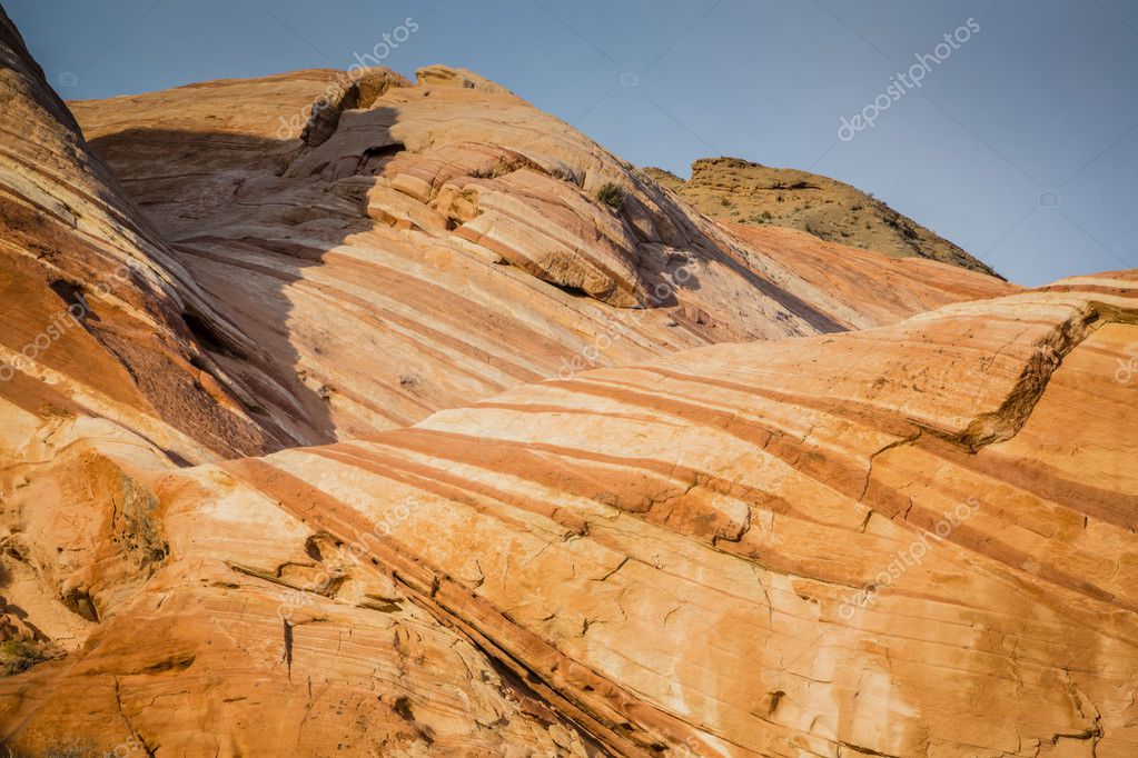 Formaciones rocosas en el Valle del Fuego — Foto de stock #19770173 ...