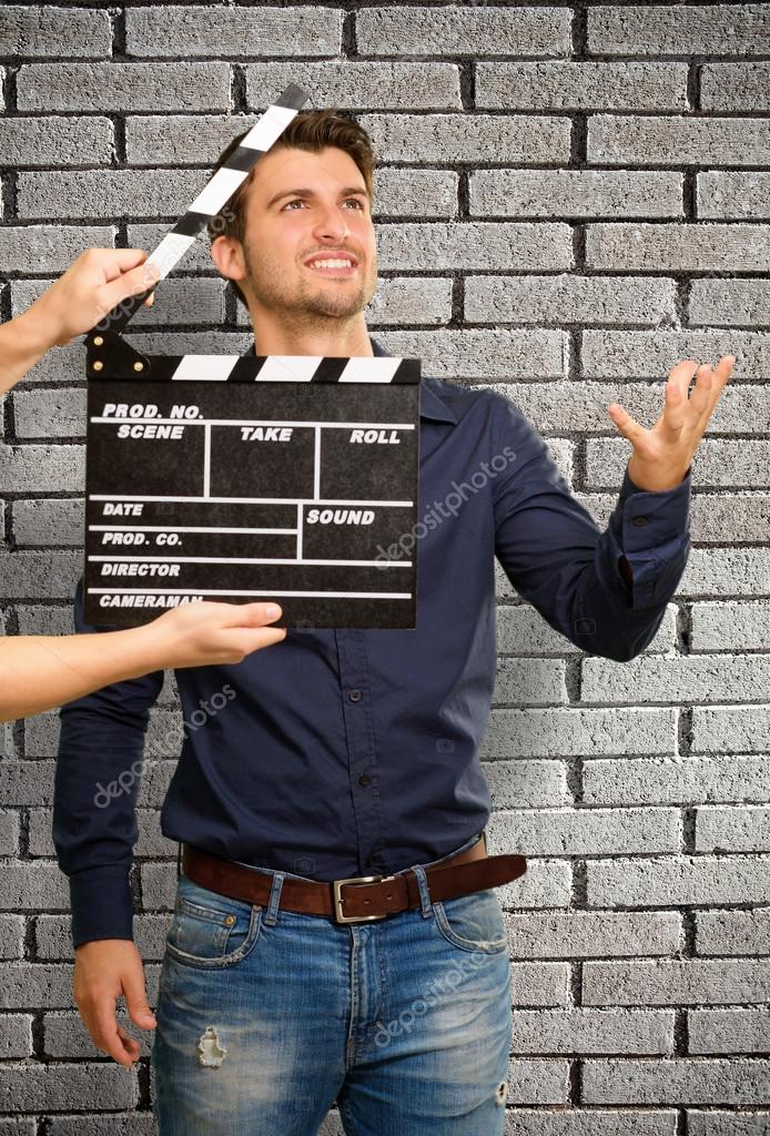 Director Clapping The Clapper Board Stock Photo by ©Krakenimages.com ...