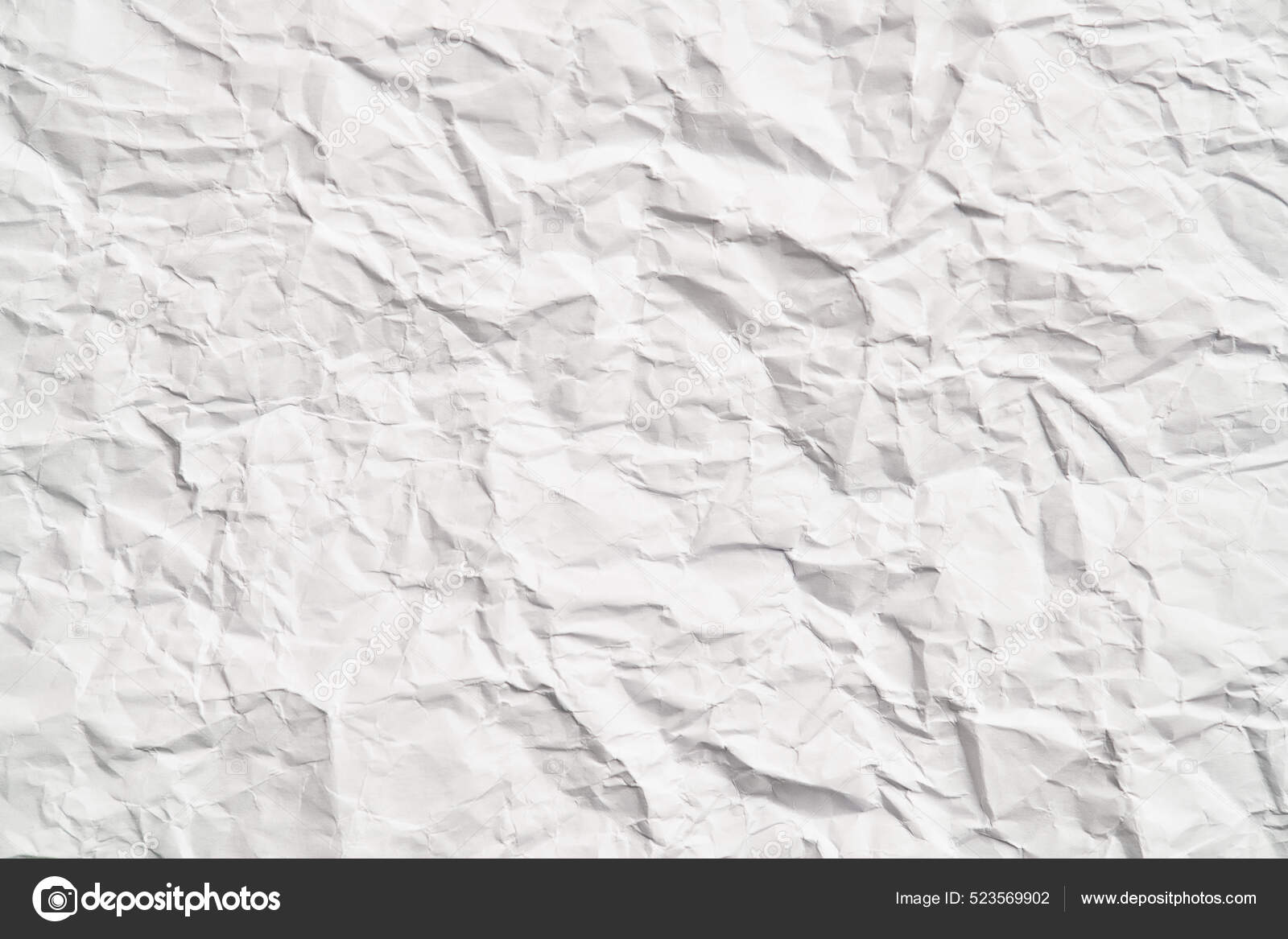 Tekstur Kertas Kusut Putih Dengan Kerutan Terluka Dan Lembaran Robek ...