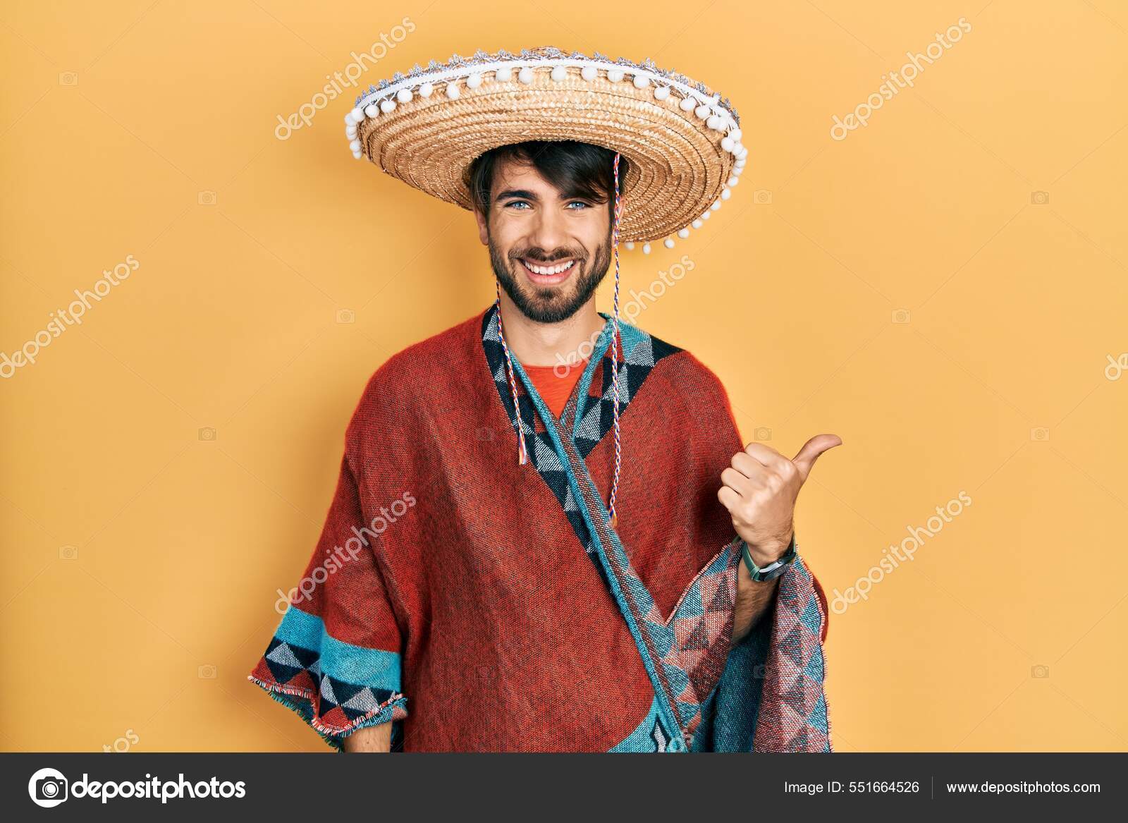 Happy Mexican Man