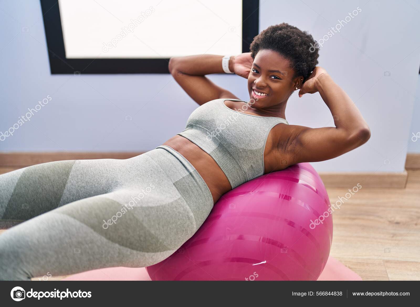 African American Female Abs