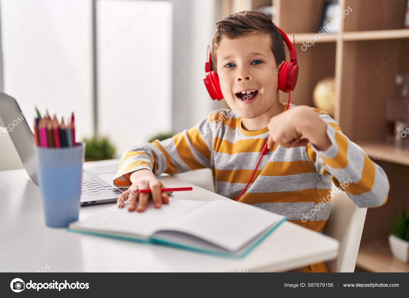 Kid Pointing At Self