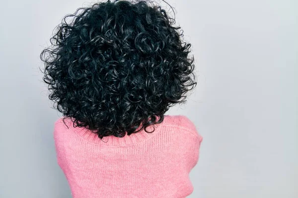Short Curly Bob Hairstyles Back View
