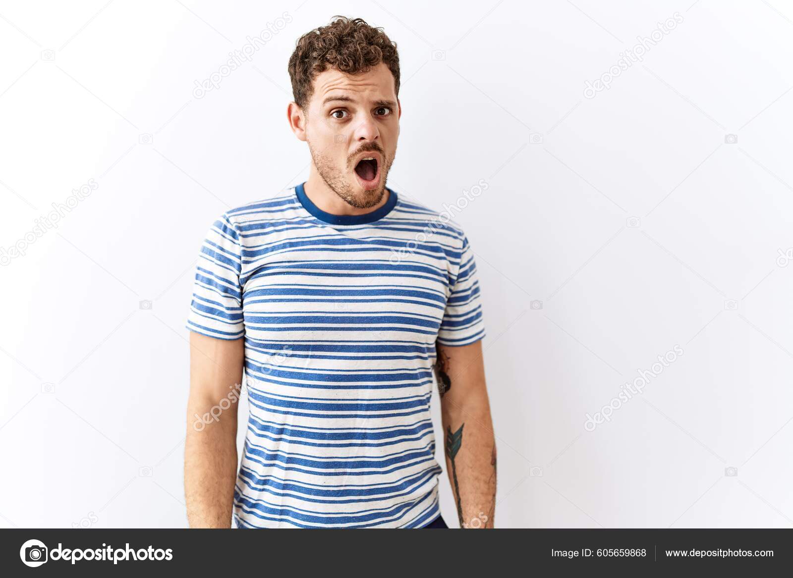 Shocked Man Standing
