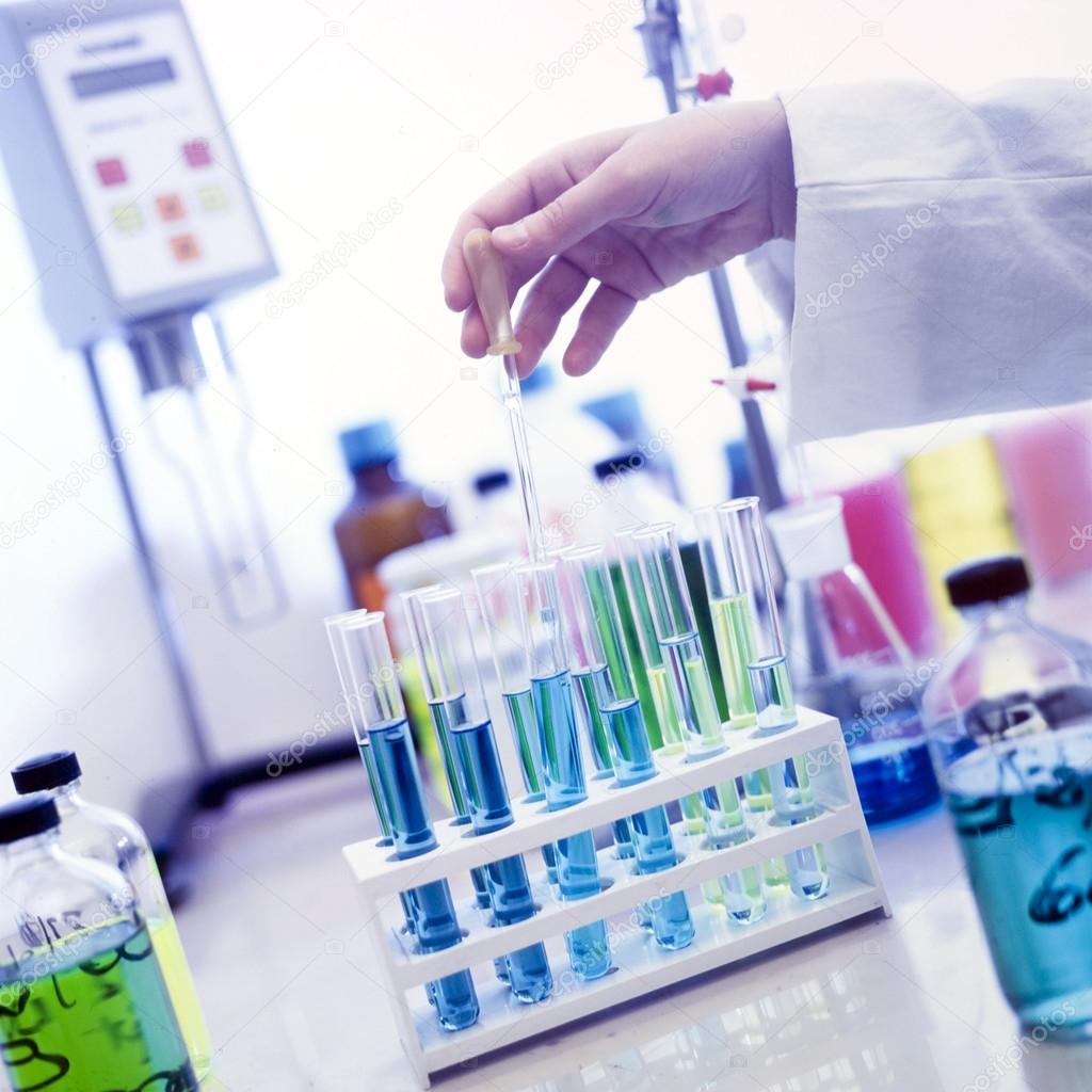 Chemical lab — Stock Photo © gilas #15844965