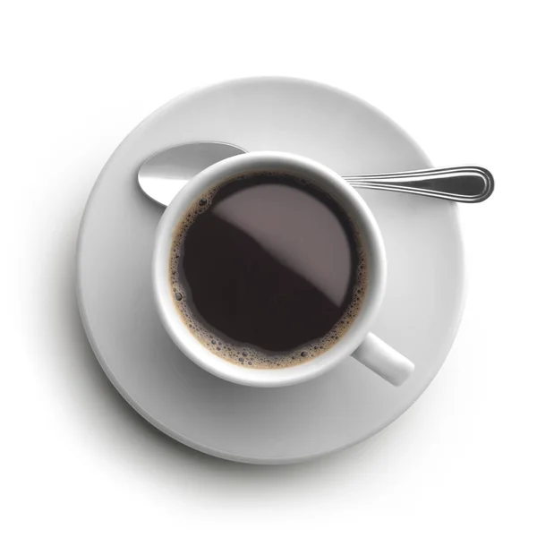 Cup of coffee view from above Stock Photos, Royalty Free Cup of coffee ...