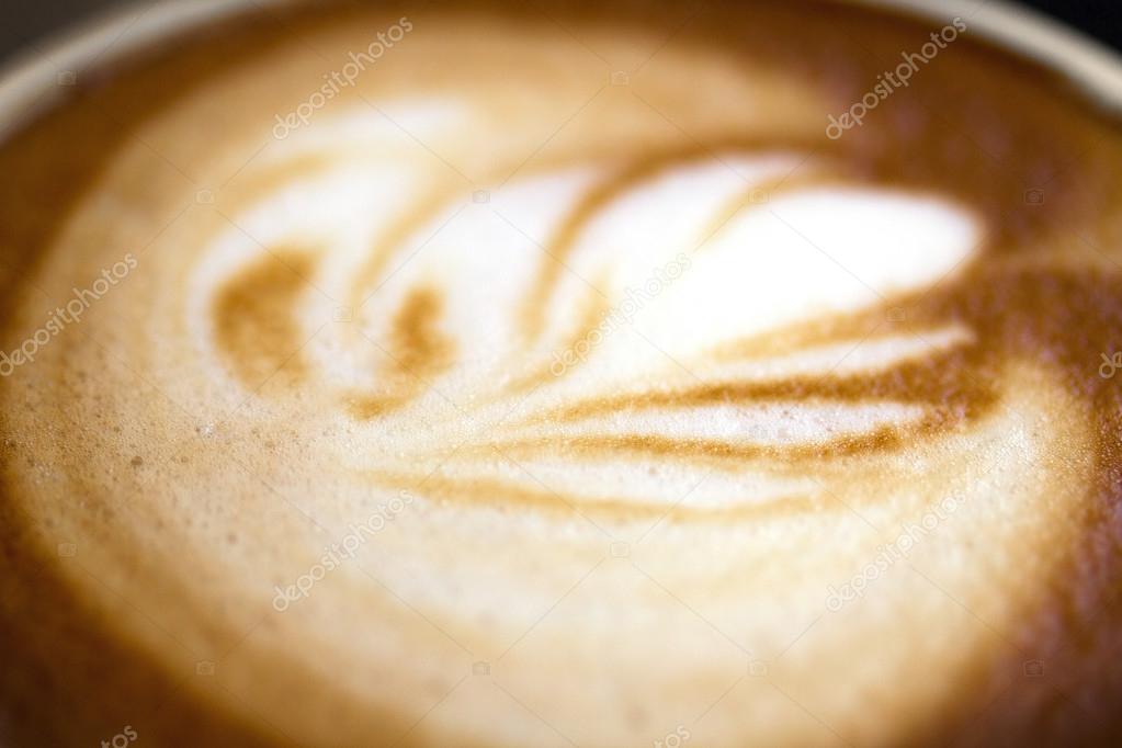 Coffee foam pattern Stock Photo by ©natam 46191417