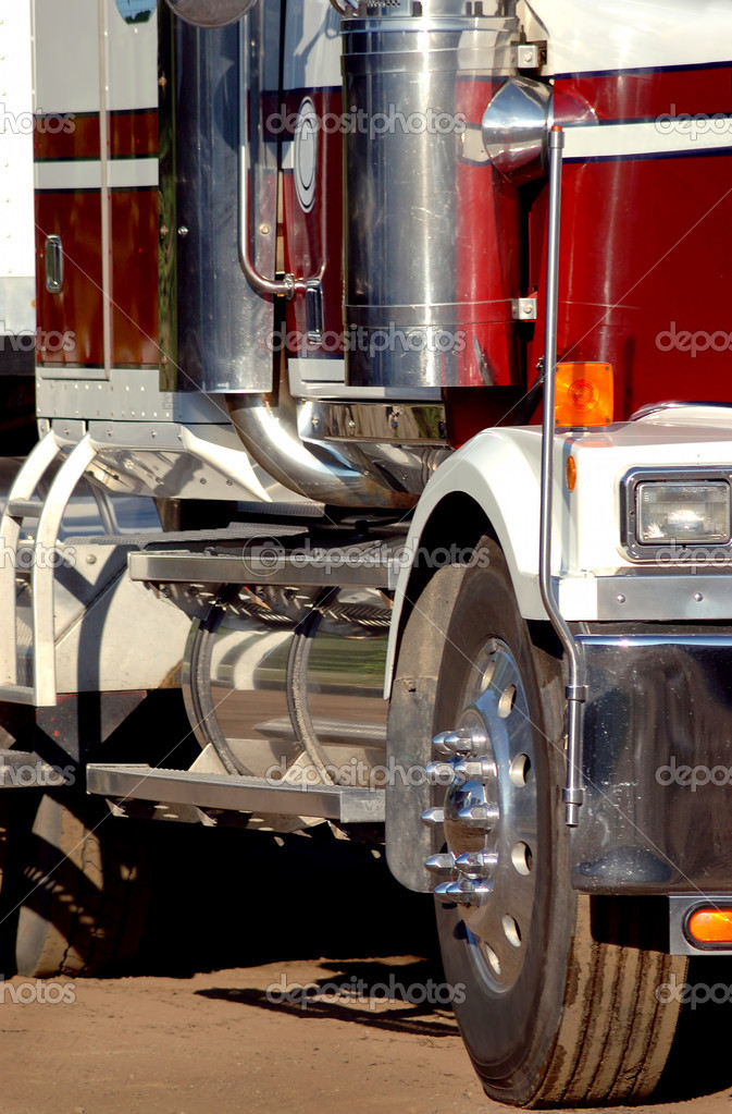 Semi Trucking — Stock Photo © jerryb7 #14838127