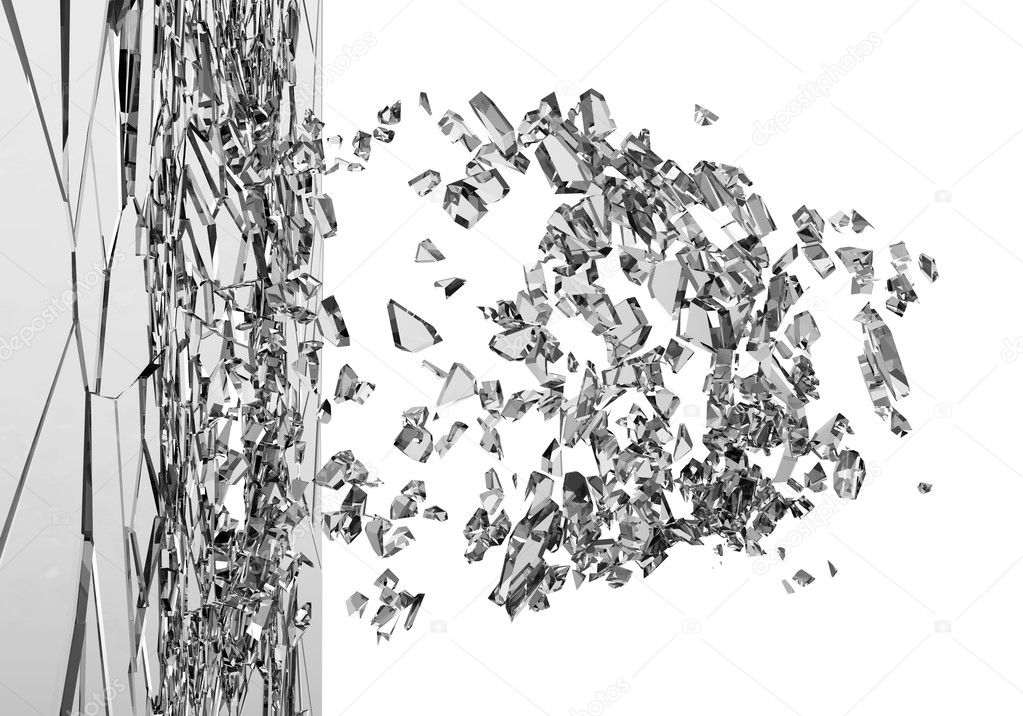 Broken Glass — Stock Photo © ras-slava #35786117