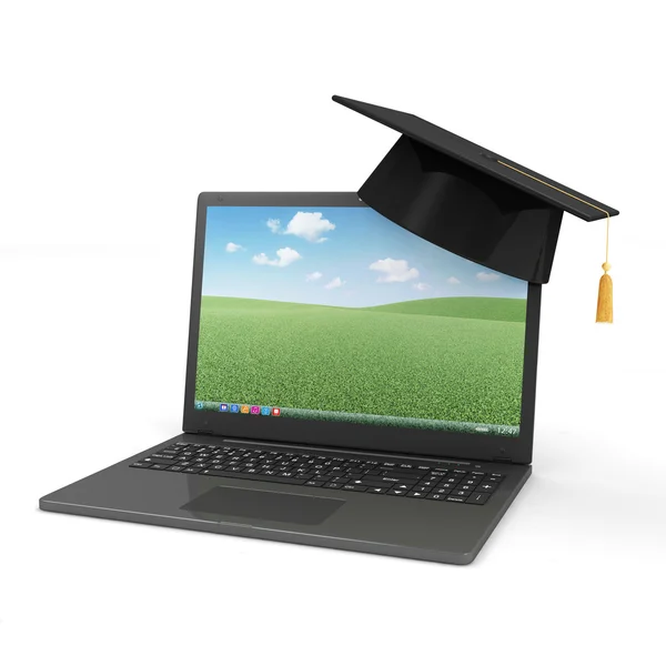 Graduation computer Stock Photos, Royalty Free Graduation computer ...