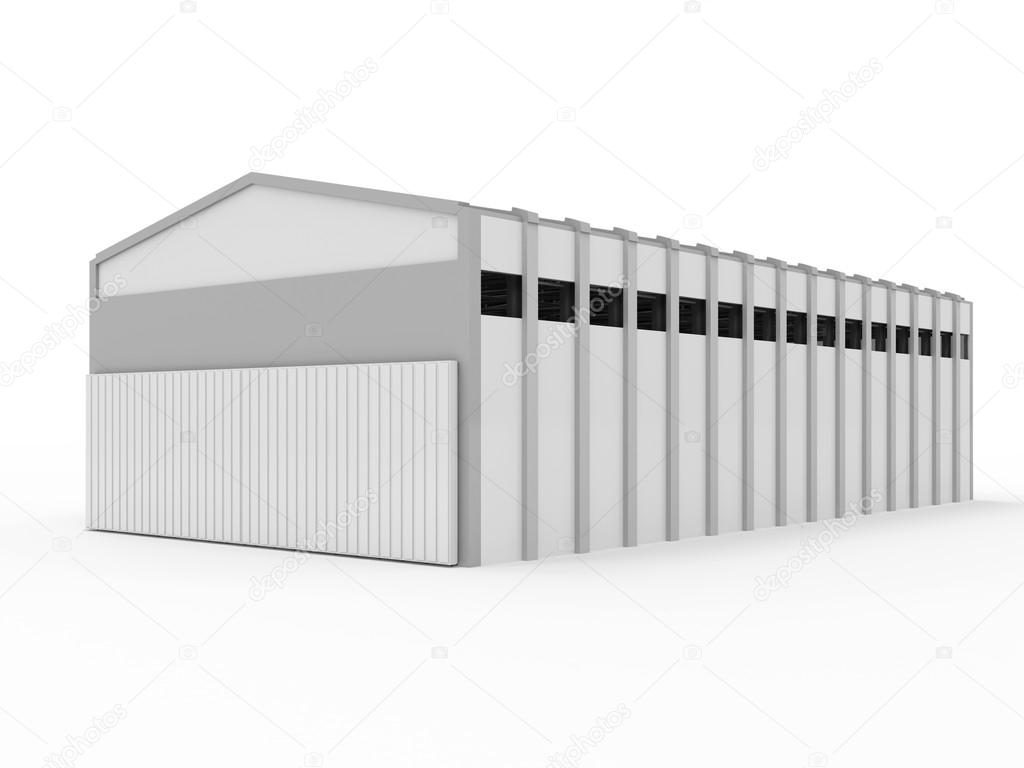 Modern Storehouse — Stock Photo © ras-slava #43741369