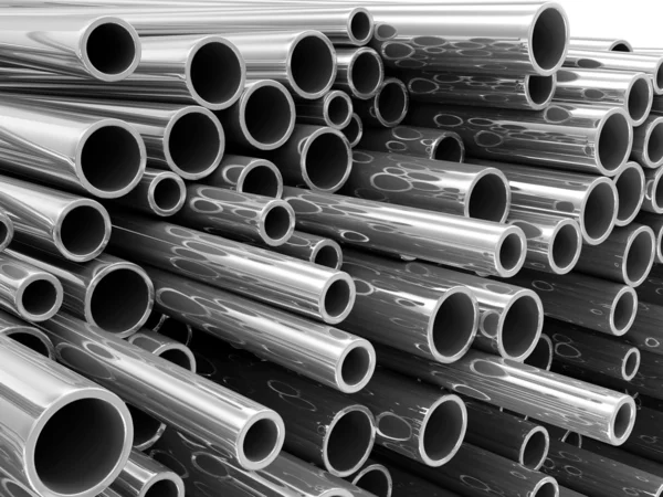 Stack of Steel Metal Tubes Stock Photo by ©ras-slava 71183399