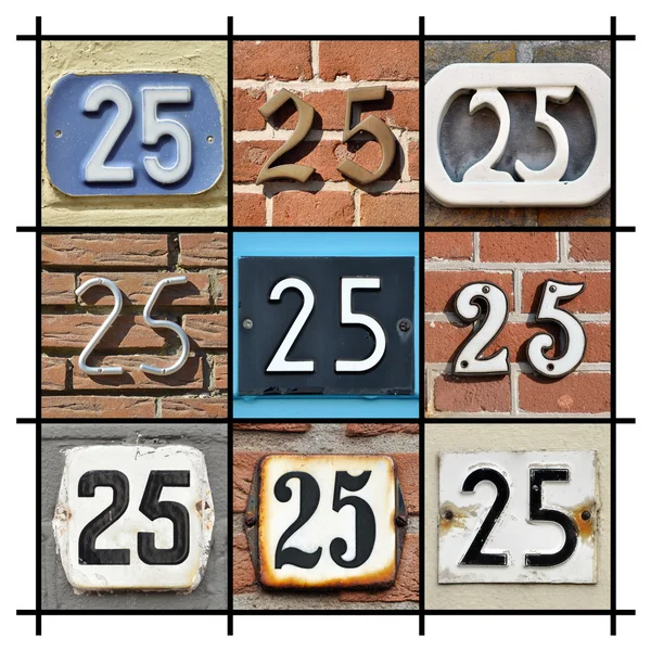 Collage de números de la casa fotos de stock, imágenes de Collage de ...