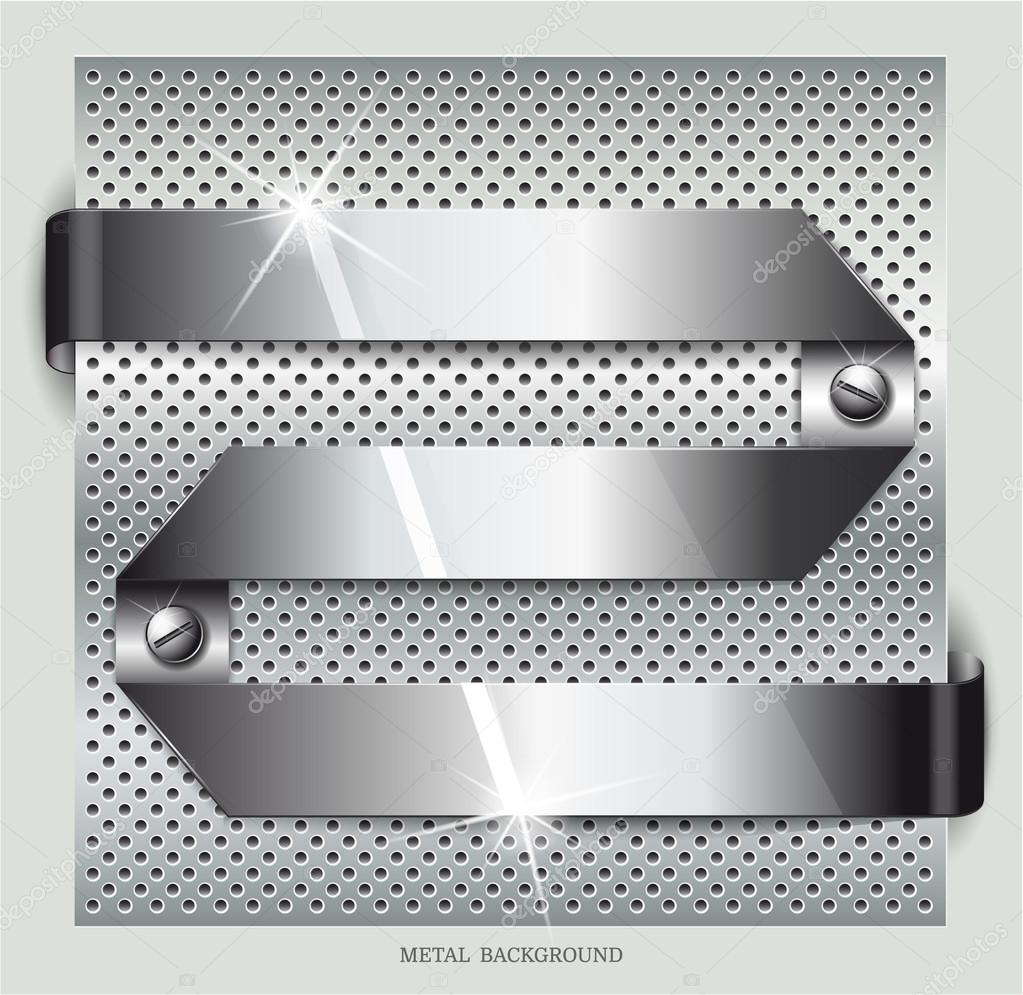 Metal background.Vector illustration Stock Vector Image by ©osipovev ...